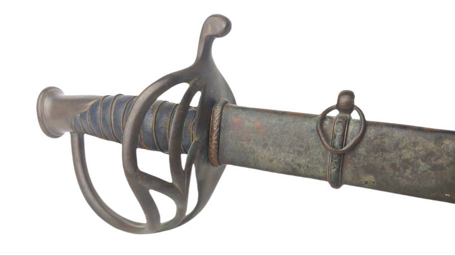 Rarest Of The Rare Confederate Sword 51st Alabama Partisan Rangers