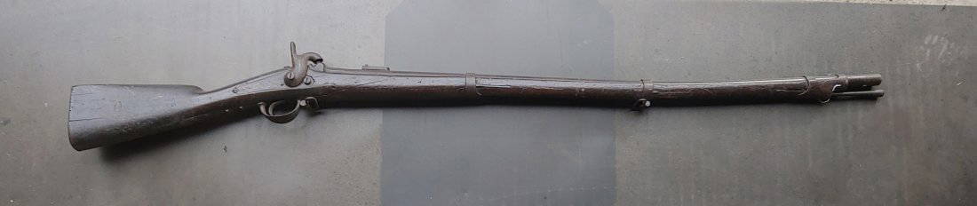 Civil War Musket Bent In Battle Auction