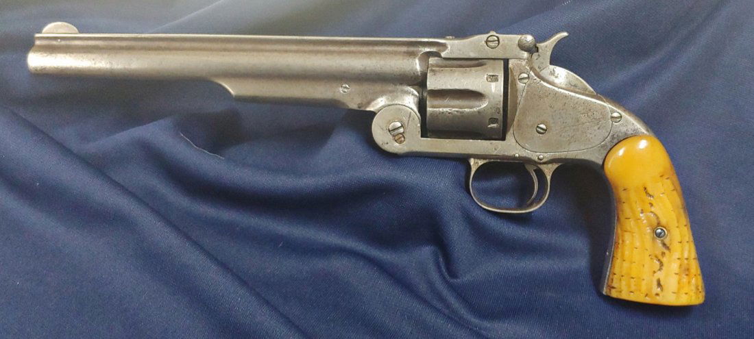 Really Appealing Smith And Wesson No3 Schofield Cowboy Six Shooter Auction