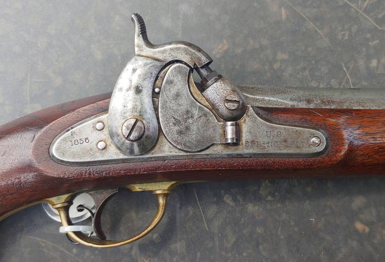 1855 Springfield Pistol Carbine With Stock