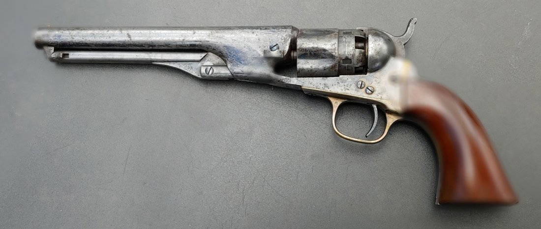 Model 1862 Long Barrel Colt Police Revolver Auction