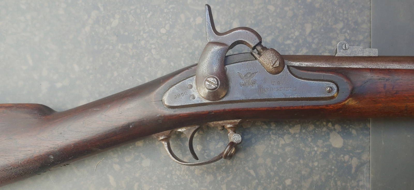 Another 1861 Model Springfield Actually Made At Springfield Auction