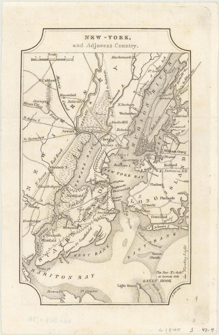 MAPS - Eastern US Cities. Melish