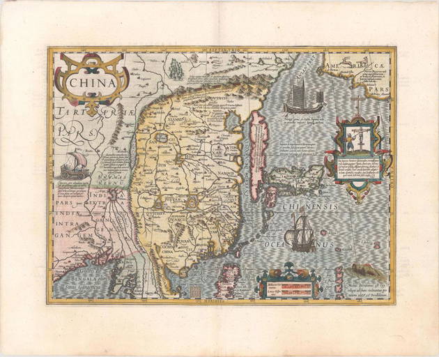 MAP - China, Korea & Japan. Mercator - Jun 01, 2019 | Old World ...