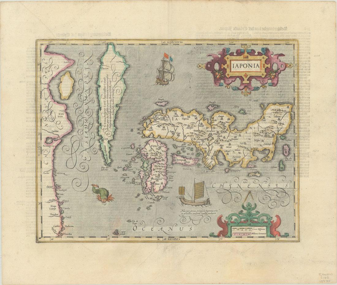 Map, Japan & Korea, Mercator