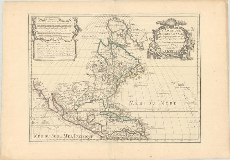 MAP, North America, Delisle (#0077) on Sep 14, 2022 | Old World ...