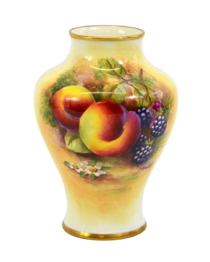David Bowkett for Royal Worcester, a fruit painted