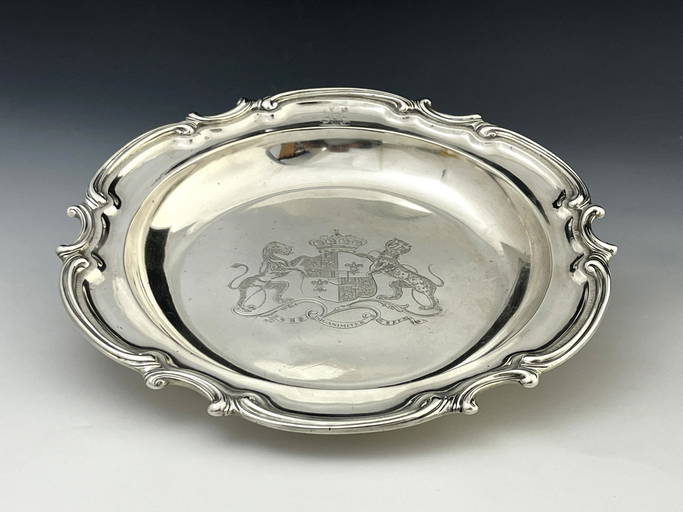 An Early Victorian Silver Dish, Benjamin