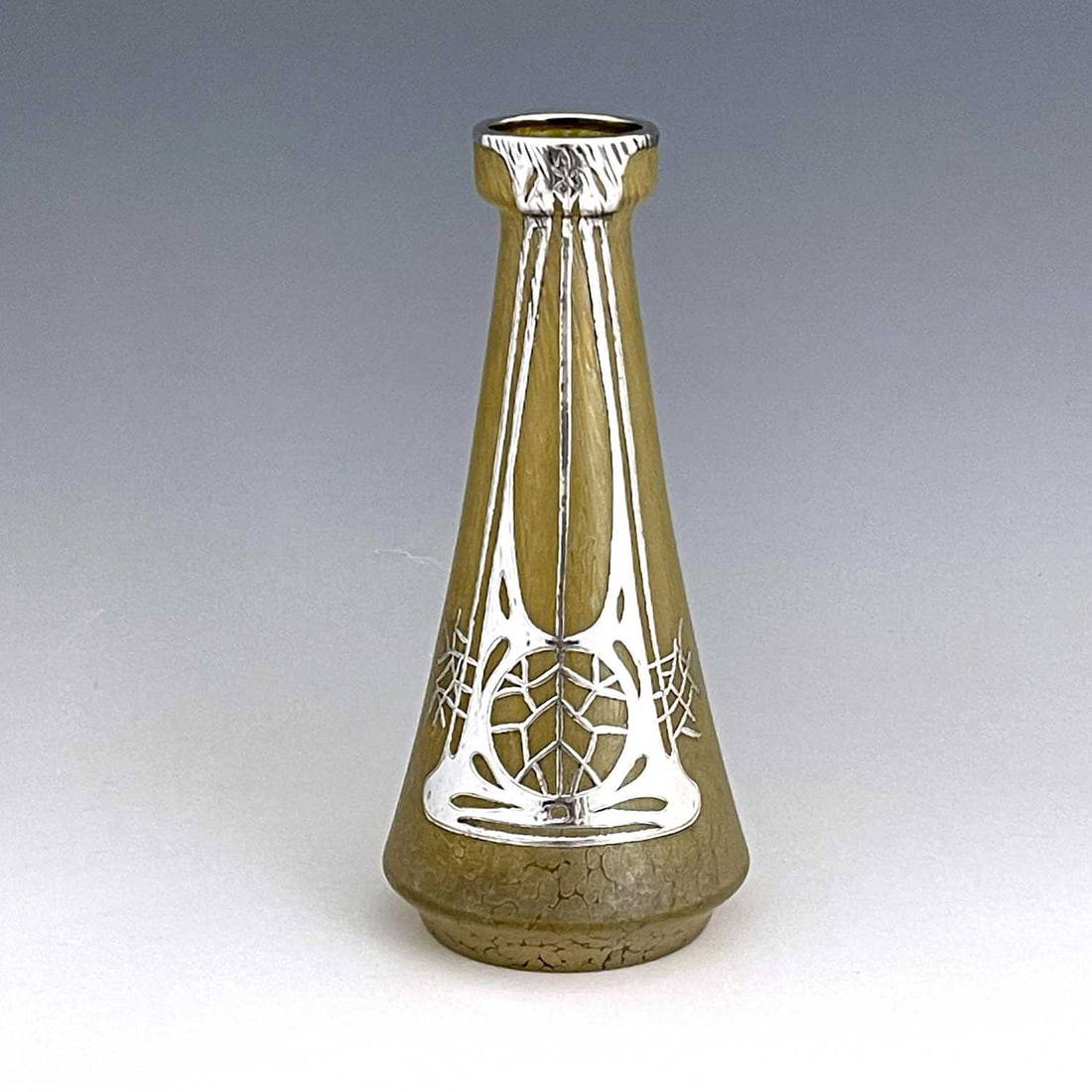 Loetz, A Secessionist Silver Overlay Can Auction