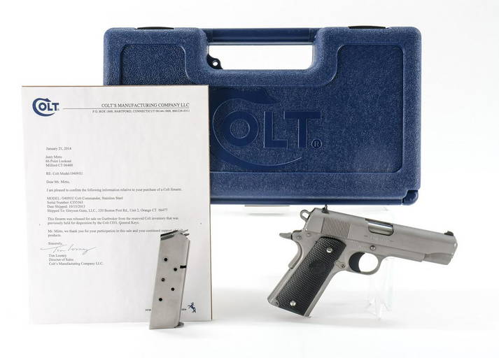 Colt Commander Pistol General Keyes Res.