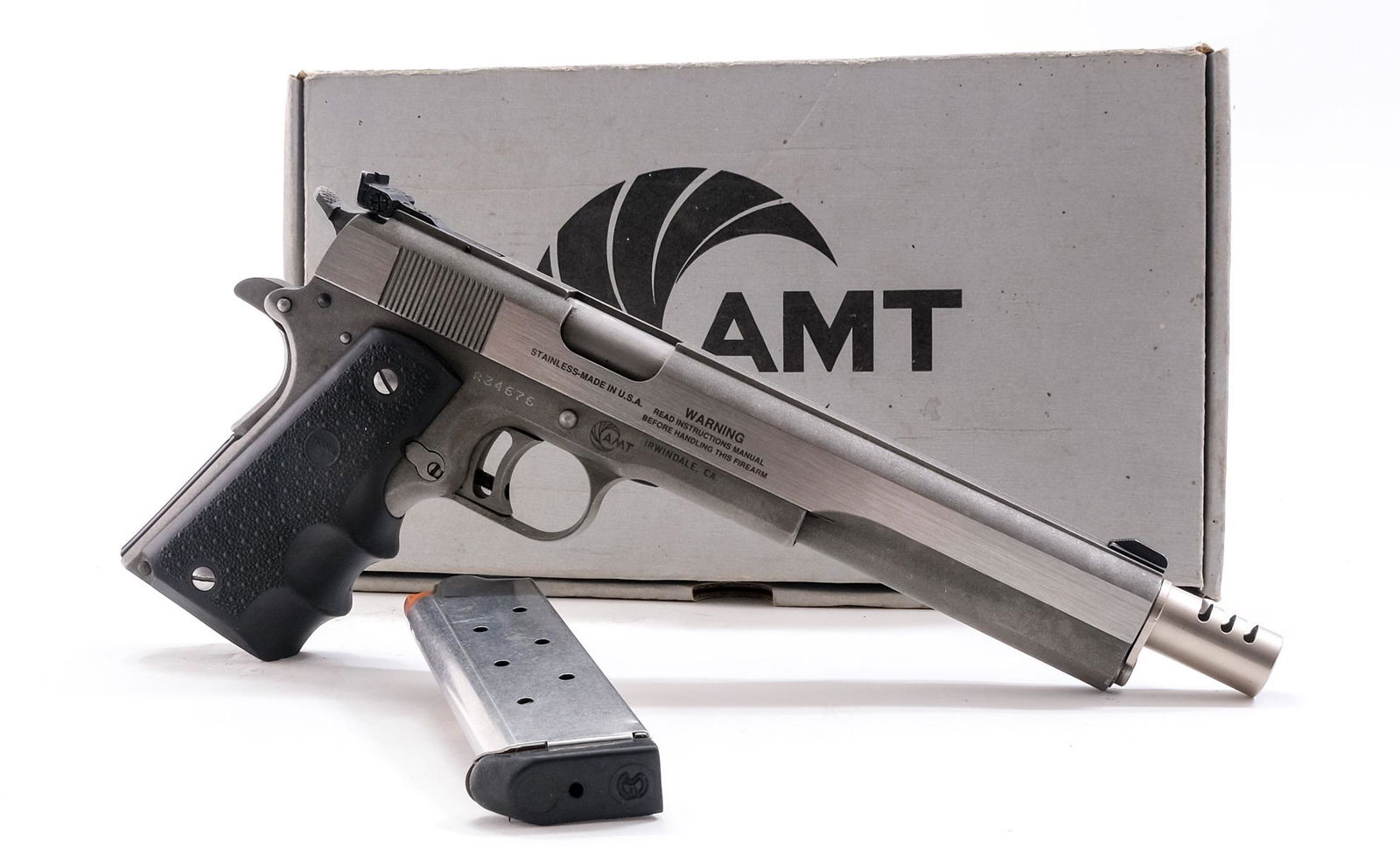 AMT Hardballer Longslide .45 Semi-Auto Pistol (#0051) on Aug 29, 2021 ...