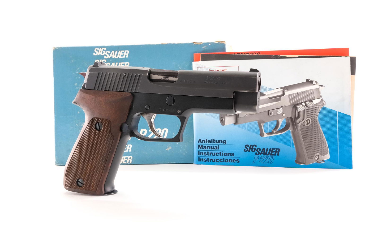 Sig Sauer P220 .45 Acp Semi Auto Pistol