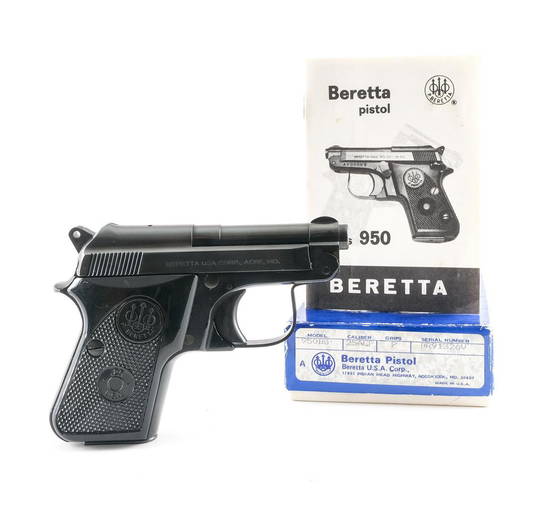Beretta 950bs .25 Acp Semi Auto Pistol