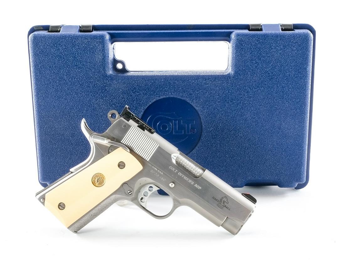 Colt MK IV Officer's .45 ACP Semi Auto Pistol (#0069) on Apr 30, 2022 ...