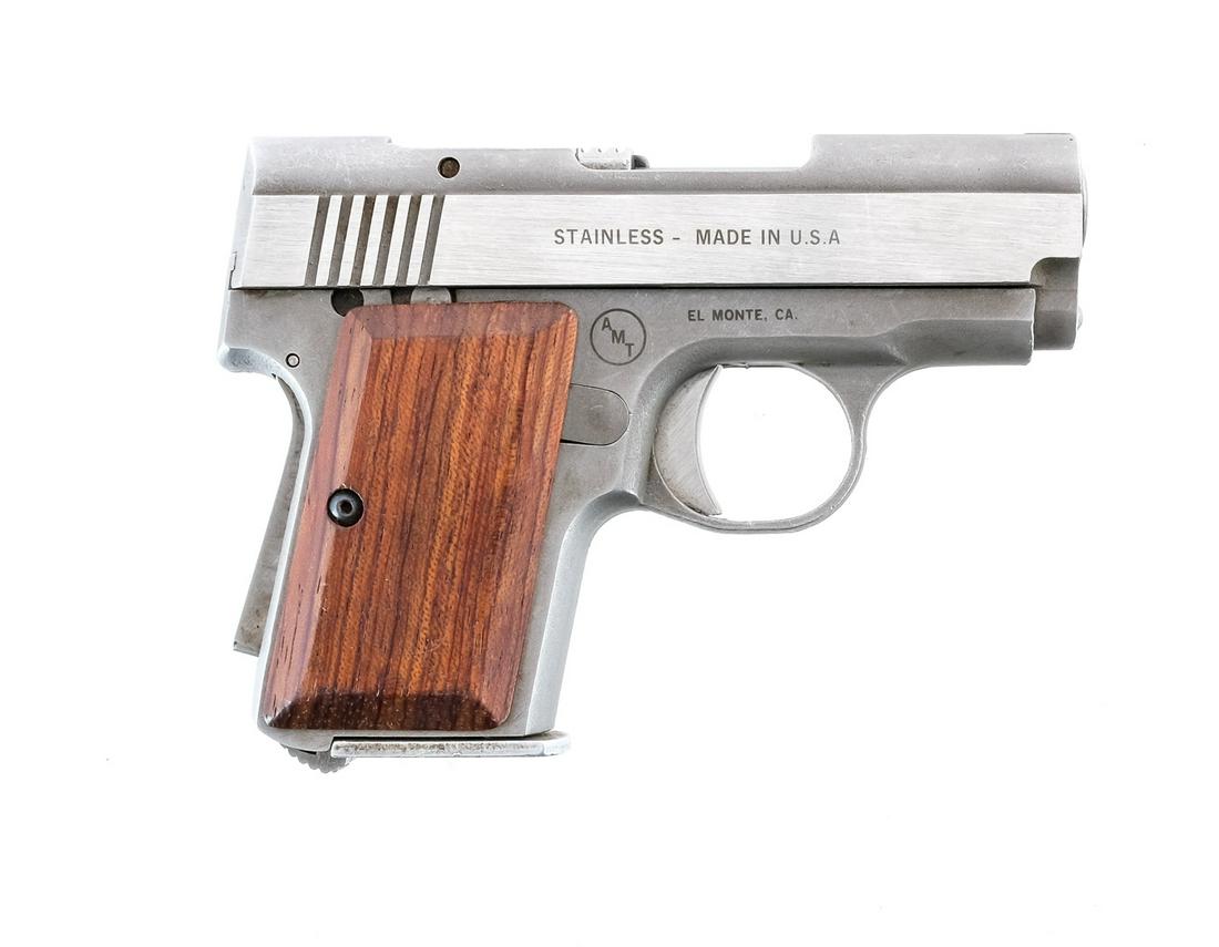 AMT Backup .380 ACP Semi Auto Pistol (#0011) on Jun 05, 2022 ...