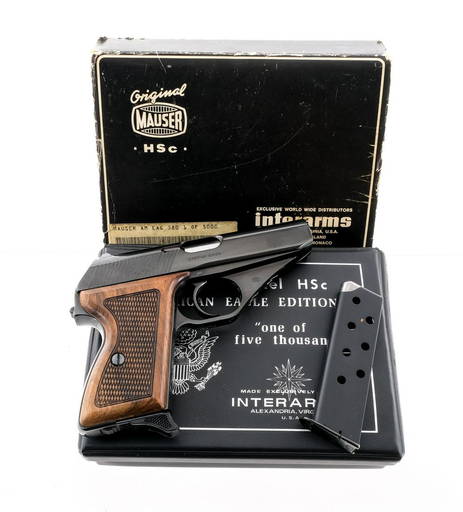 Mauser Hsc American Eagle .380 Semi Auto Pistol