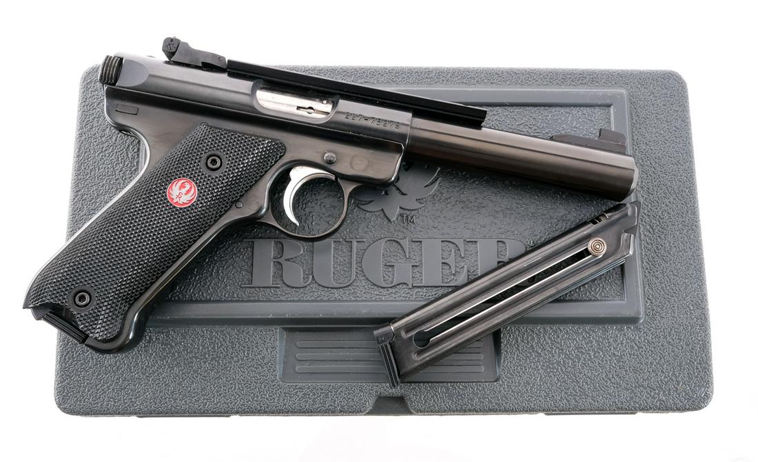 Ruger MK III Target .22 LR Semi-Auto Pistol (#0075) on Dec 04, 2022 ...