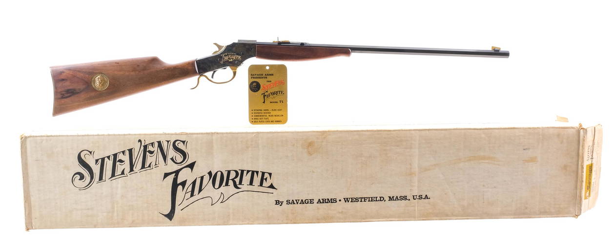 Stevens Favorite 71 .22 Lever Action Rifle (#0126) on Jan 27, 2023 ...