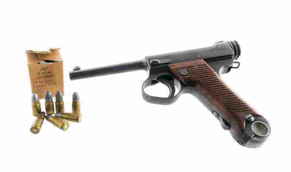 Nambu Type 14 8x22 Nambu Semi Auto Pistol (#0142) on Jan 27, 2023 | Connecticut Firearms Auction ...