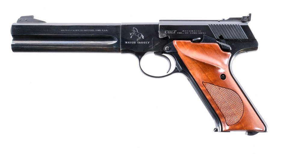 Colt Match Target .22 LR Semi Auto Pistol (#0251) on Jan 27, 2023 ...