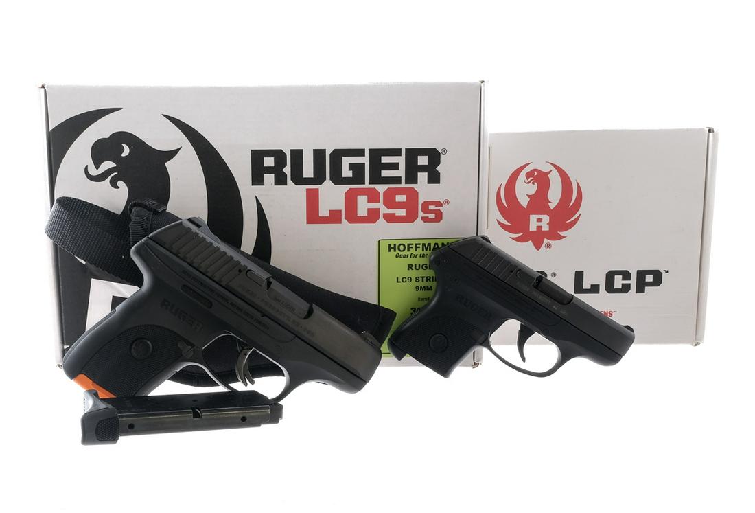 Ruger Lcp / Lc9 .380 / 9mm 2 Pcs Lot Semi Pistols