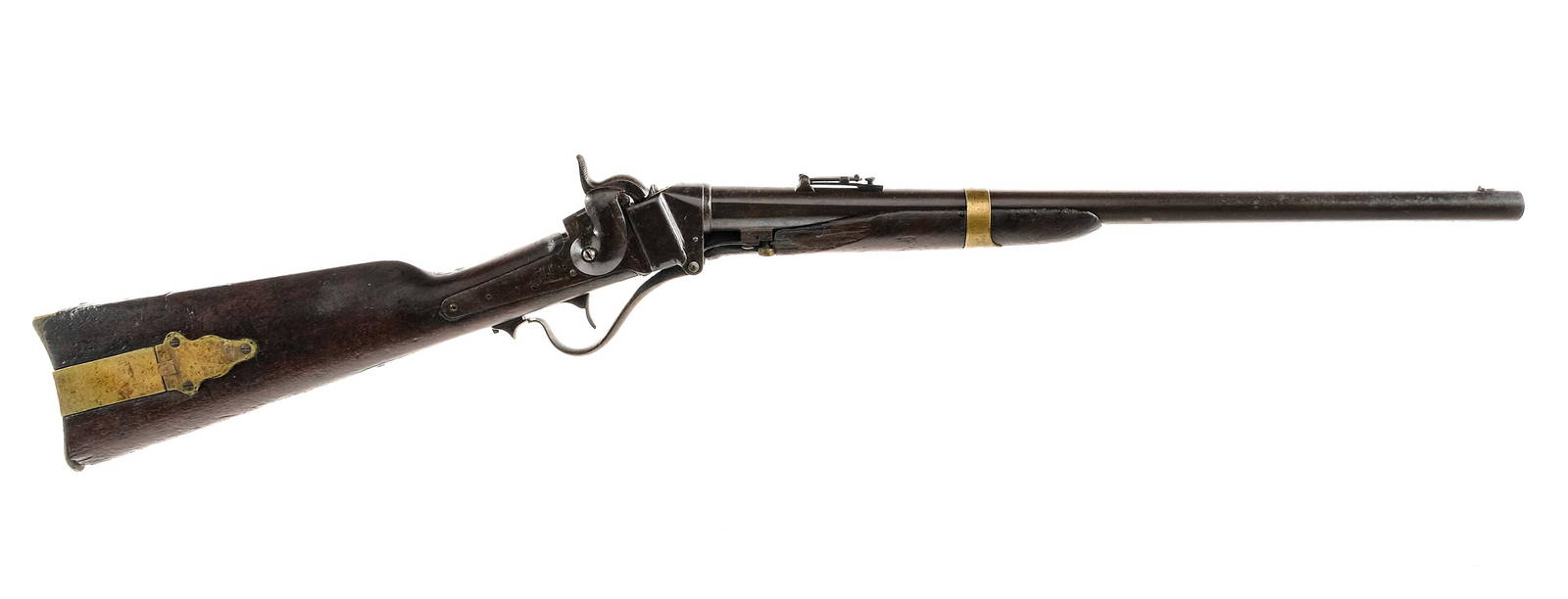 Sharps 1852 Carbine .52 Falling Block Rifle Auction