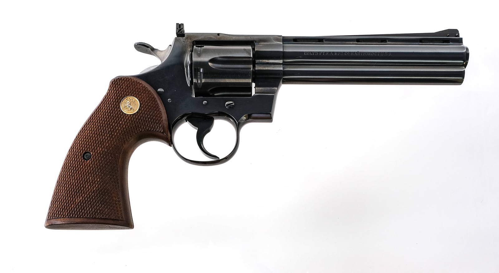 Four Digit Colt Python .357 Magnum 1956 Revolver Auction