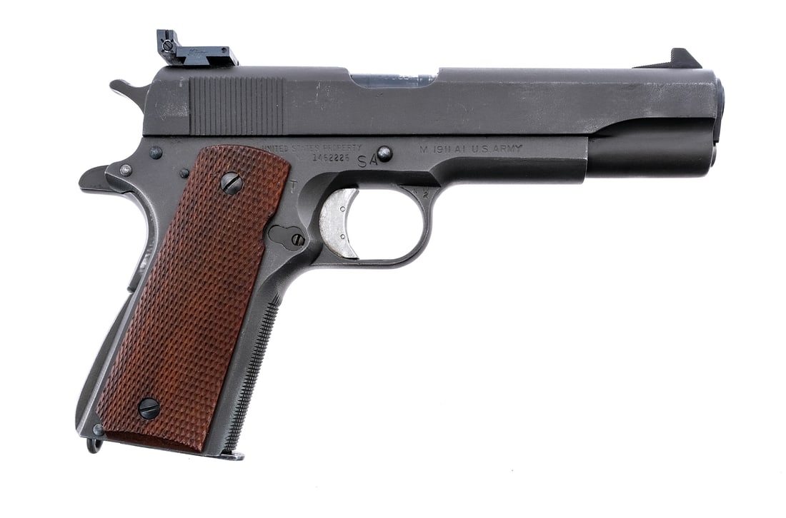 U.s. Colt 1911a1 Military Nm Rework Pistol Auction