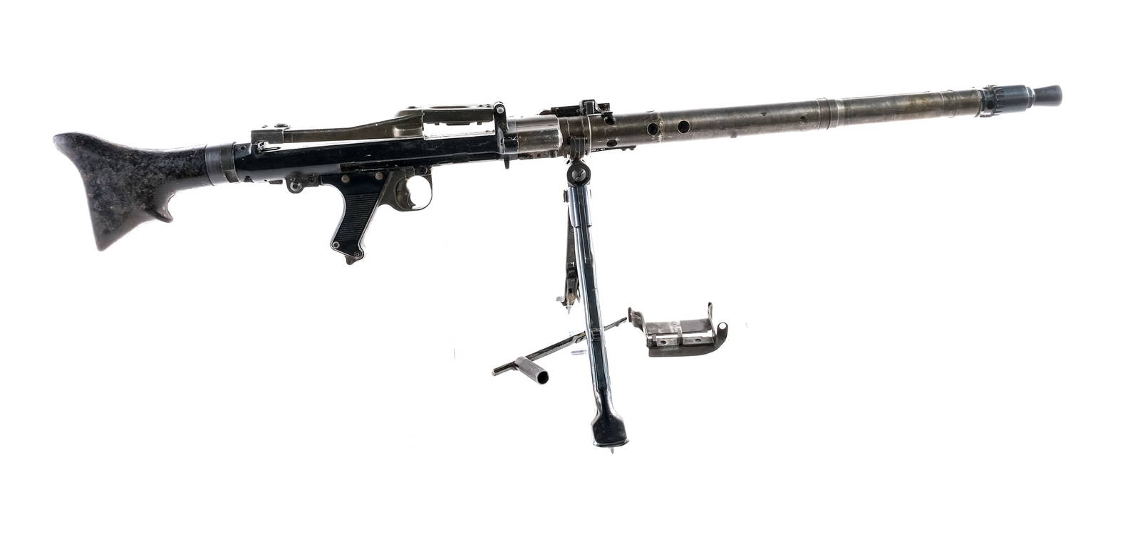 Wwii Mg34 Tanker Panzer Display Light Machine Gun Auction