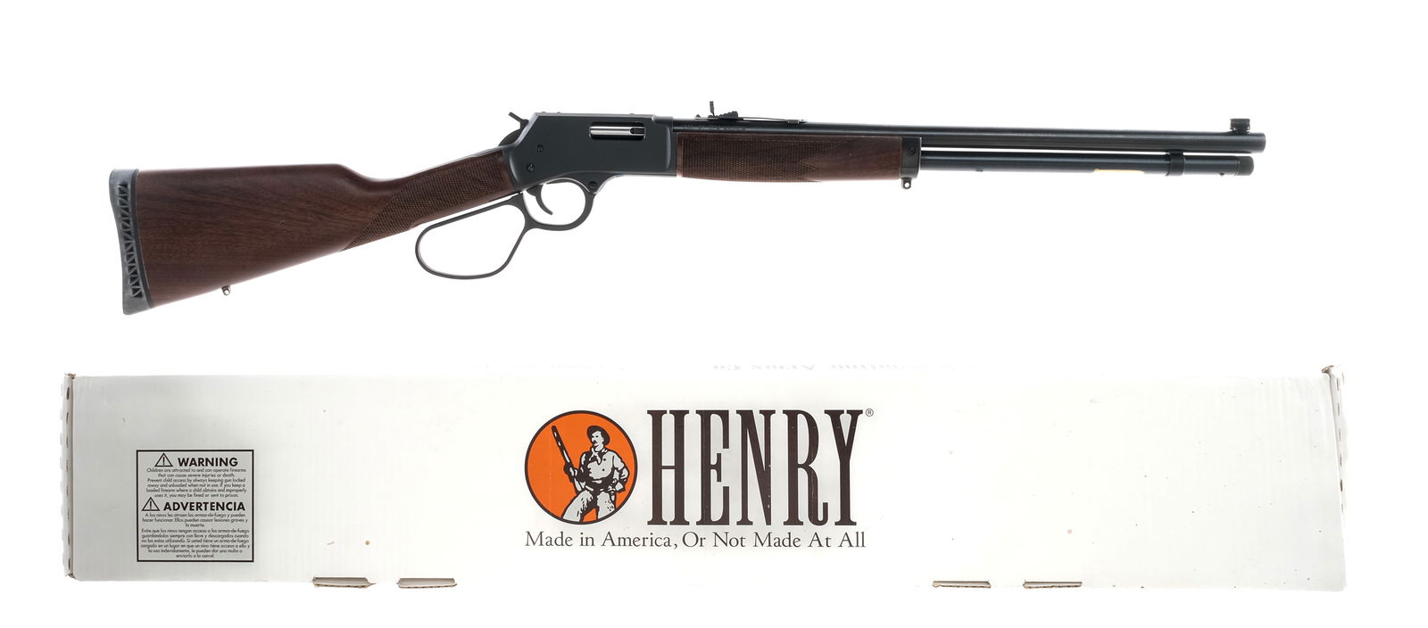 Henry Big Boy Steel .41 Mag Lever Action Rifle Auction