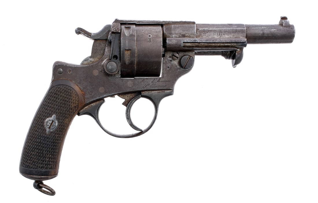Mas Mle 1873 11mm Da Revolver Auction