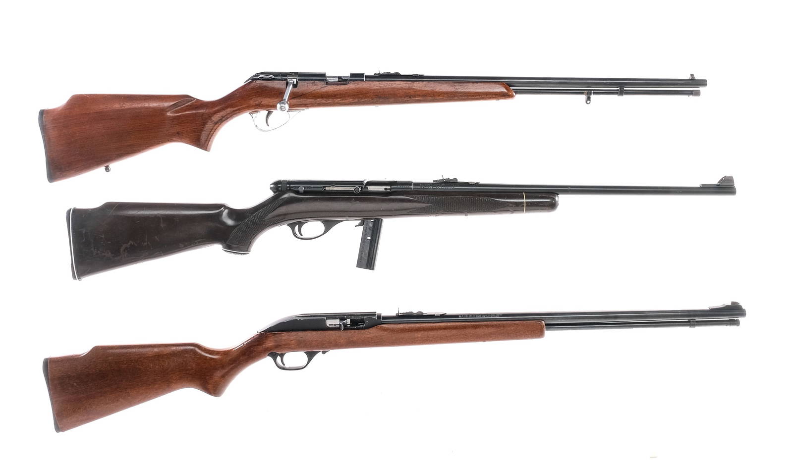 Squires / Marlin / Higgins .22 Rifle Lot 3pcs Auction