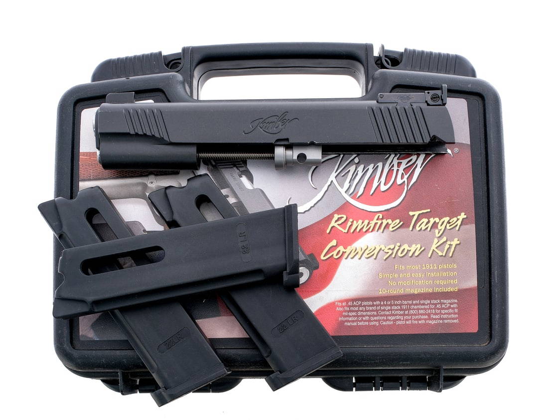 Kimber Rimfire Target .22 Lr 1911 Conversion Kit Auction