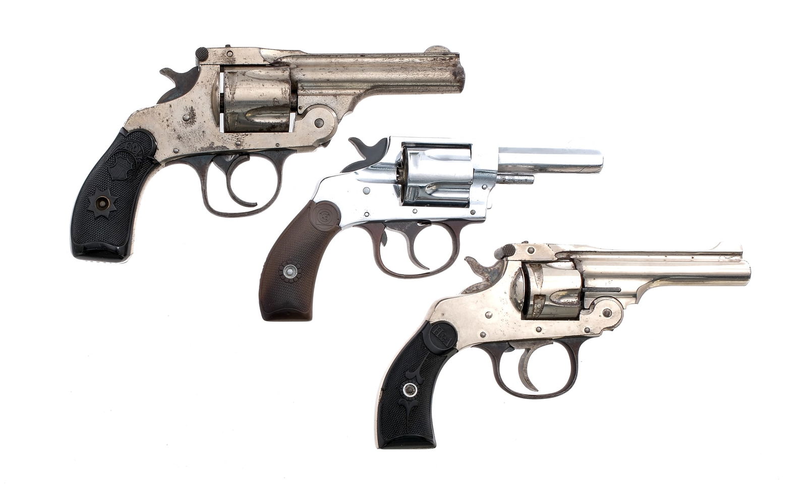 Forehand H&r Revolver Lot 3 Pcs Revolvers Auction