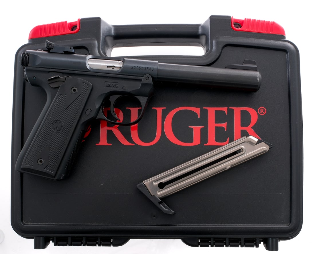 Ruger Mk Iv 22/45 .22 Lr Semi-auto Pistol Auction