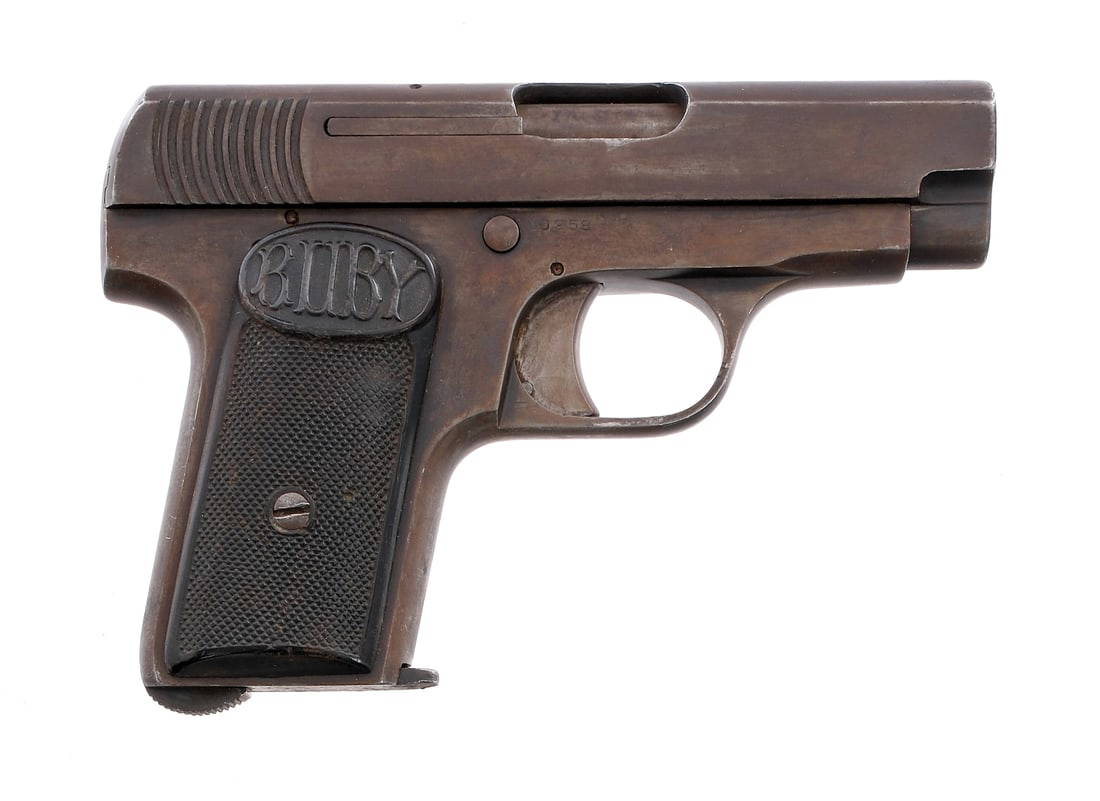 Belgian "ruby" .32 Acp Semi-automatic Pistol Auction