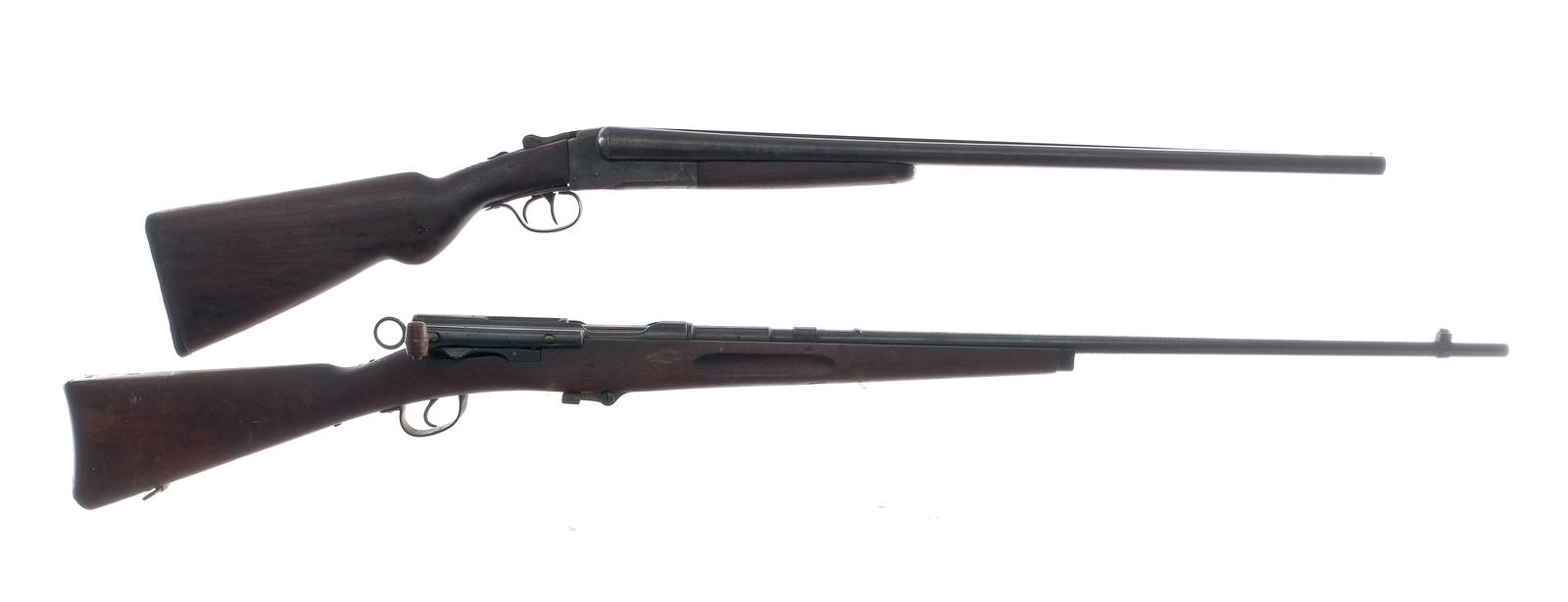 Lefever / K31 Estate 2pc Rifle/shotgun Lot Auction