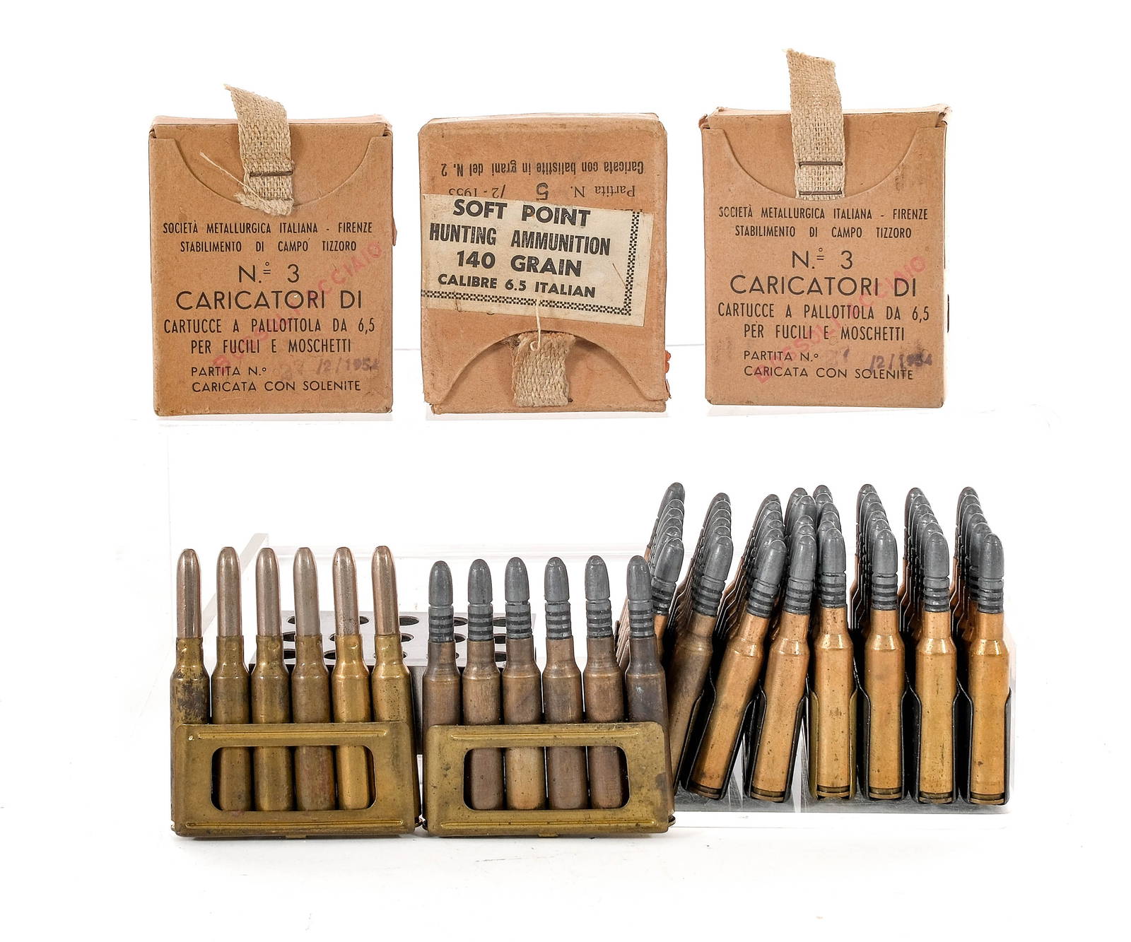 Carcano 6.5x52mm 114 Rds Ammunition Auction