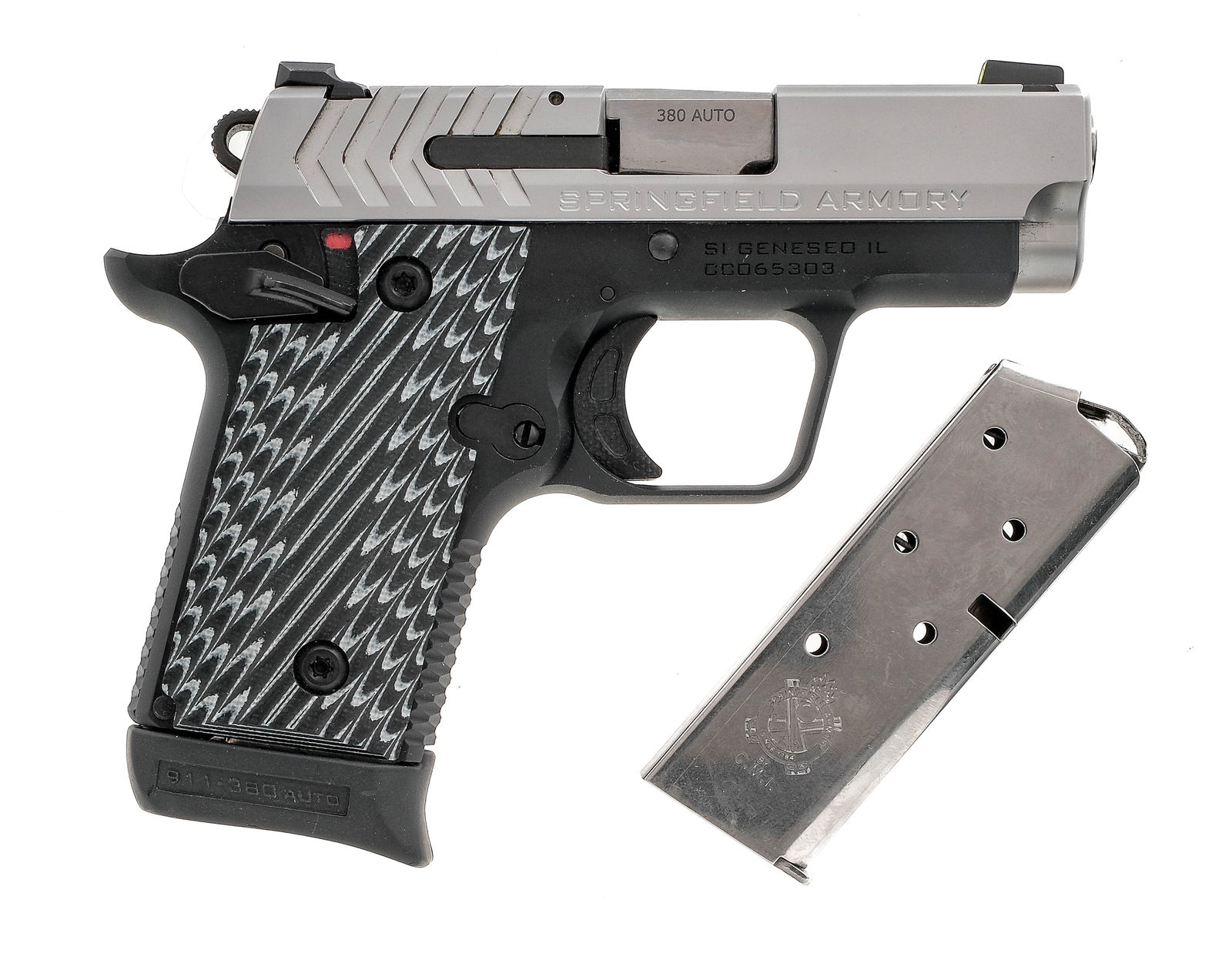 Springfield Armory 911 .380 Acp Semi Auto Pistol Auction