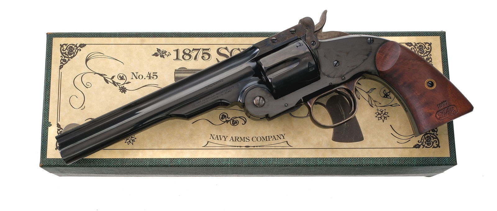 Uberti 1875 Schofield Us Cavalry .44-40 Revolver Auction