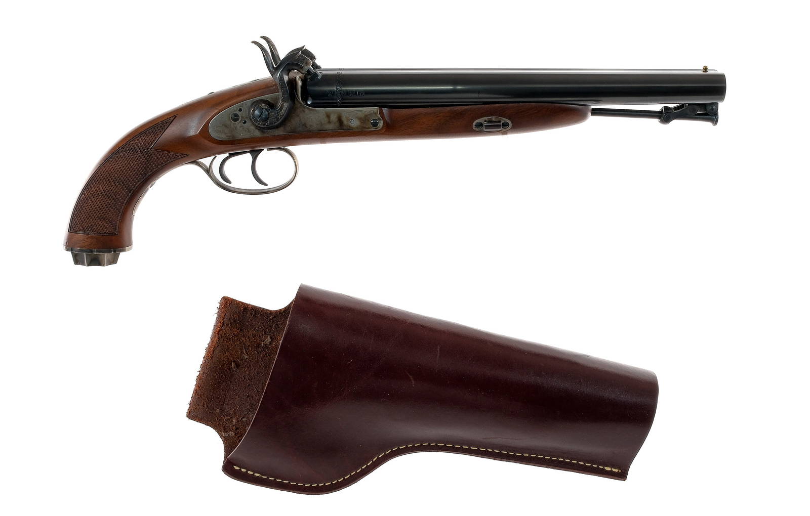 Pedersoli Howdah Hunter 20ga Bp Shotgun Pistol Auction
