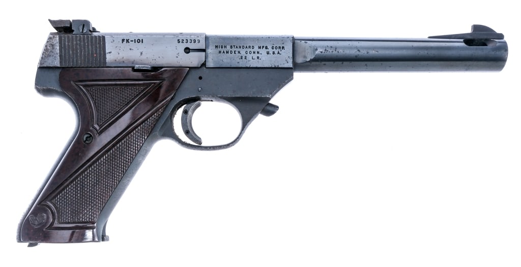 High Standard 101 Field King .22 Lr Semi Pistol Auction