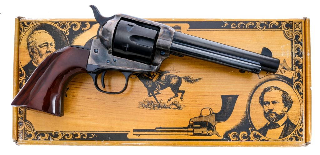 Uberti/cimarron Model P .45 Colt Revolver Auction