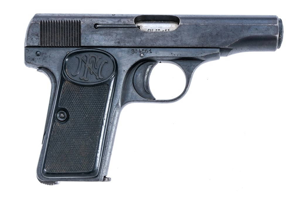 Fn Browning 1910 .32 Acp Semi Auto Pistol Auction