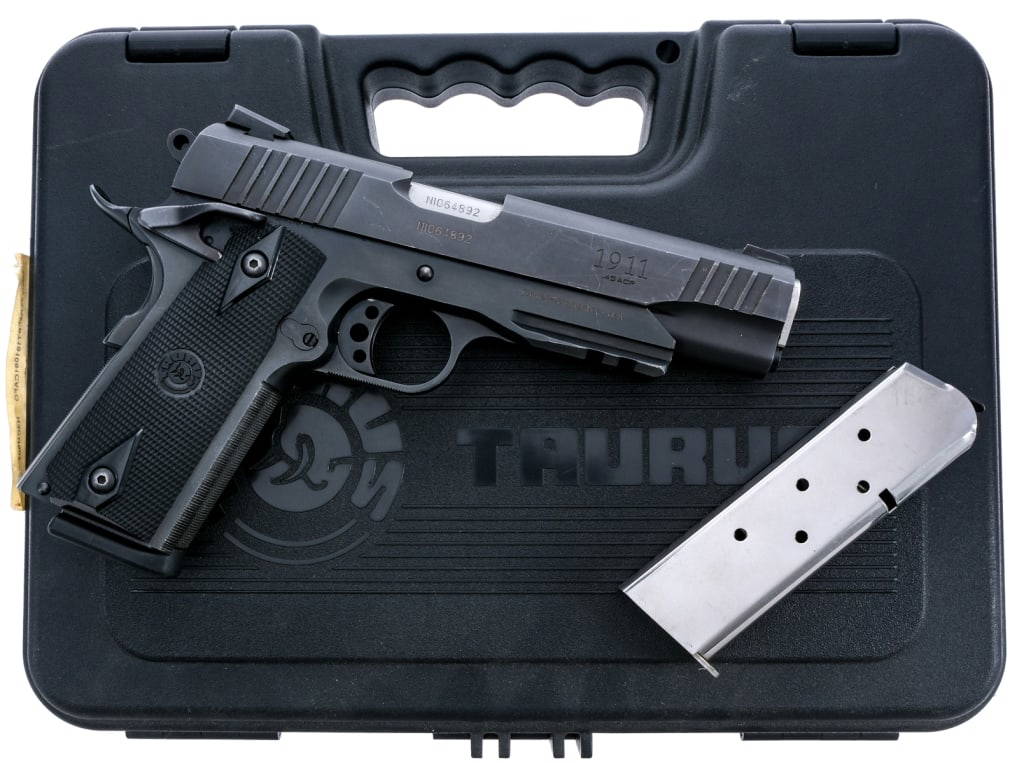 Taurus Pt1911 .45 Acp Semi Auto Pistol Auction