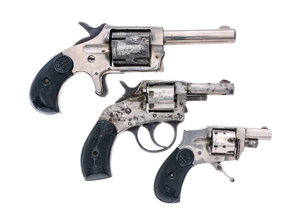 Pocket Revolvers 3pcs Lot Revolver Auction