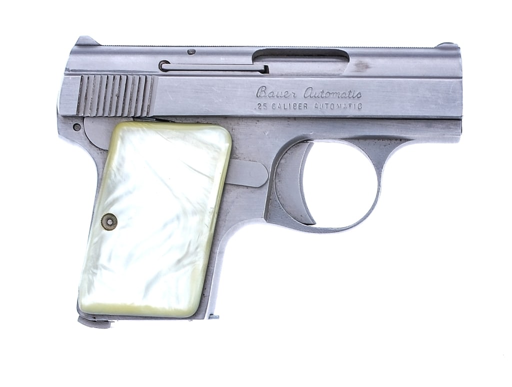 Bauer Automatic Baby .25 Acp Semi Auto Pistol Auction