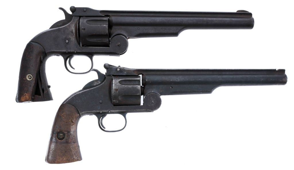 S&w 1st American .44 S&w American 2 Pcs Revolver Auction