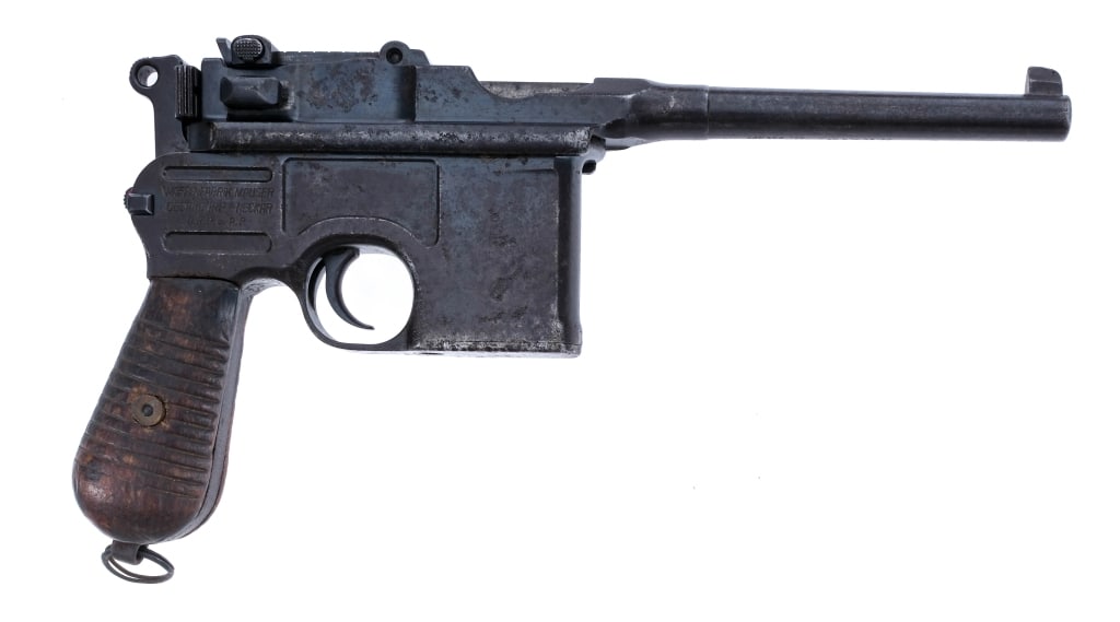Mauser C96 7.63x25mm Semi Auto Pistol Auction