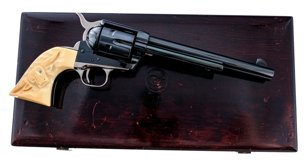 Colt Saa 2nd Gen .45 Lc 1961 Revolver Auction